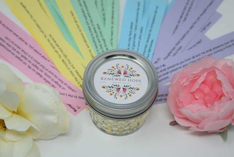 Scripture Jar, Prayer Jar 70 Verses - Daily Guidance - Spiritual Growth ...