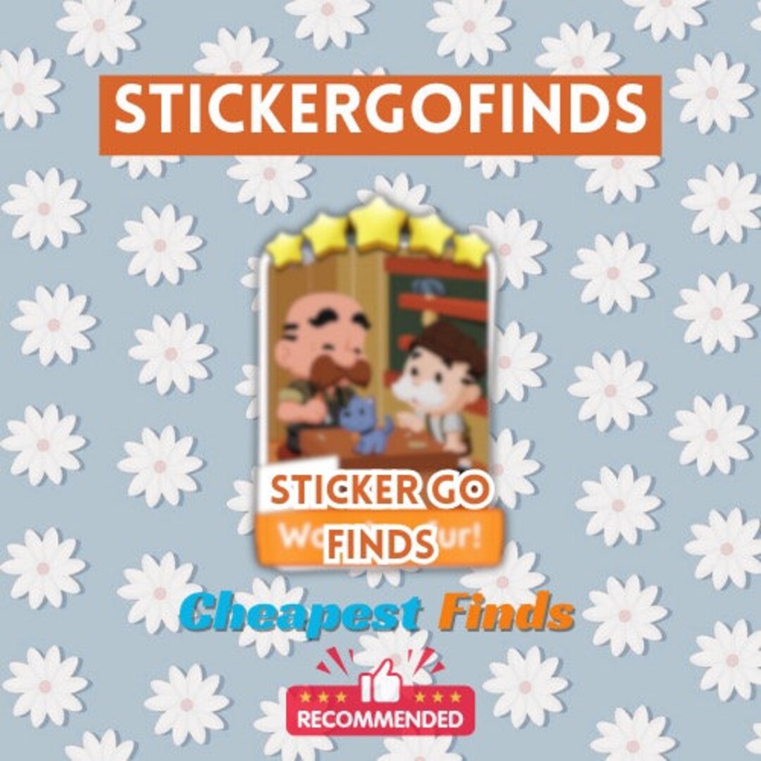 MONOPOLY GO Wonder-fur 5 Star Stickers available & Ready to Send - Etsy
