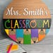 DIY School Classroom Door Sign, Unfinished Teacher Door Sign, Back to ...