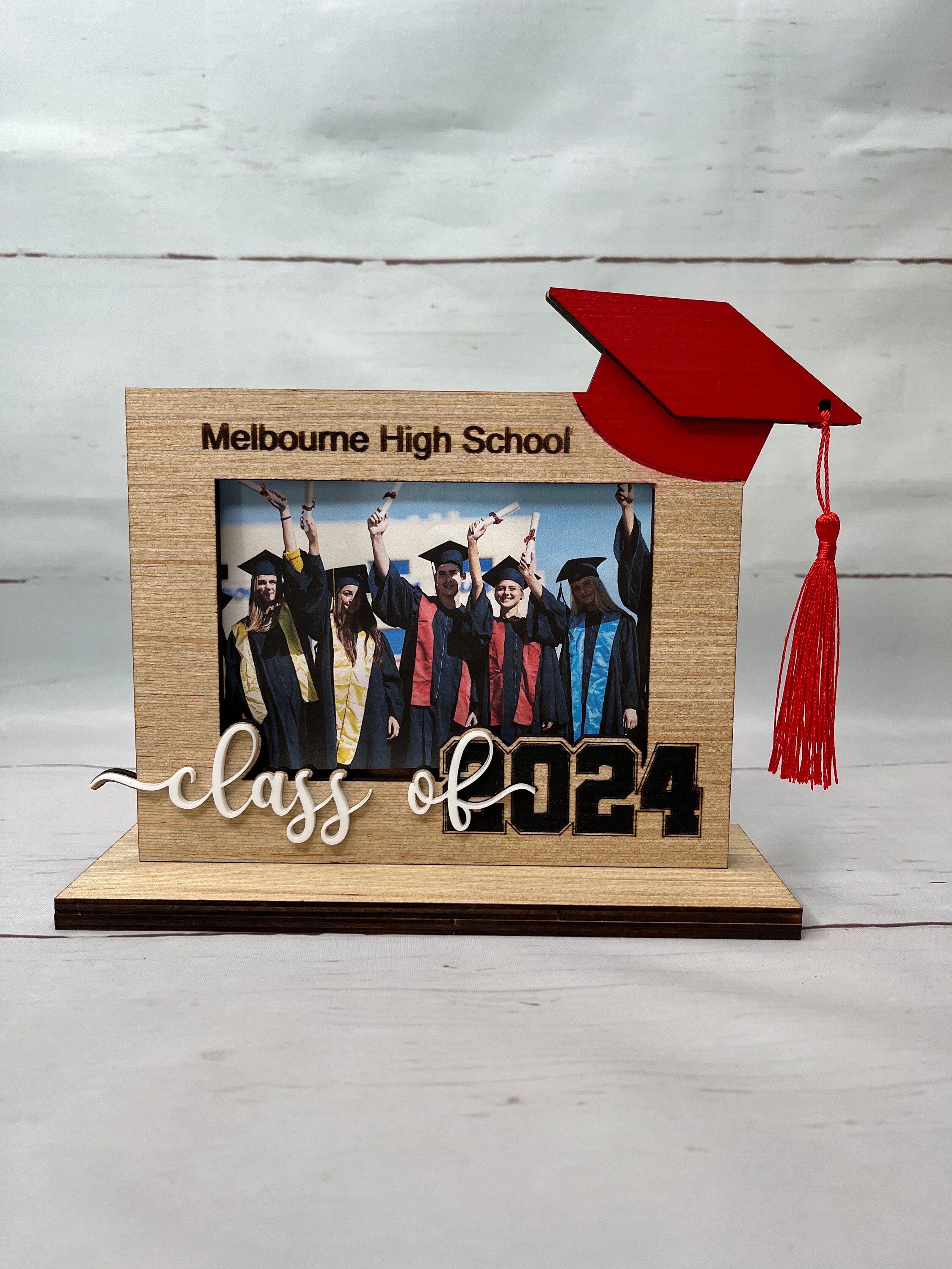 Graduation Photo Frame, Custom Graduation 4 X 6 Frame, Engraved ...