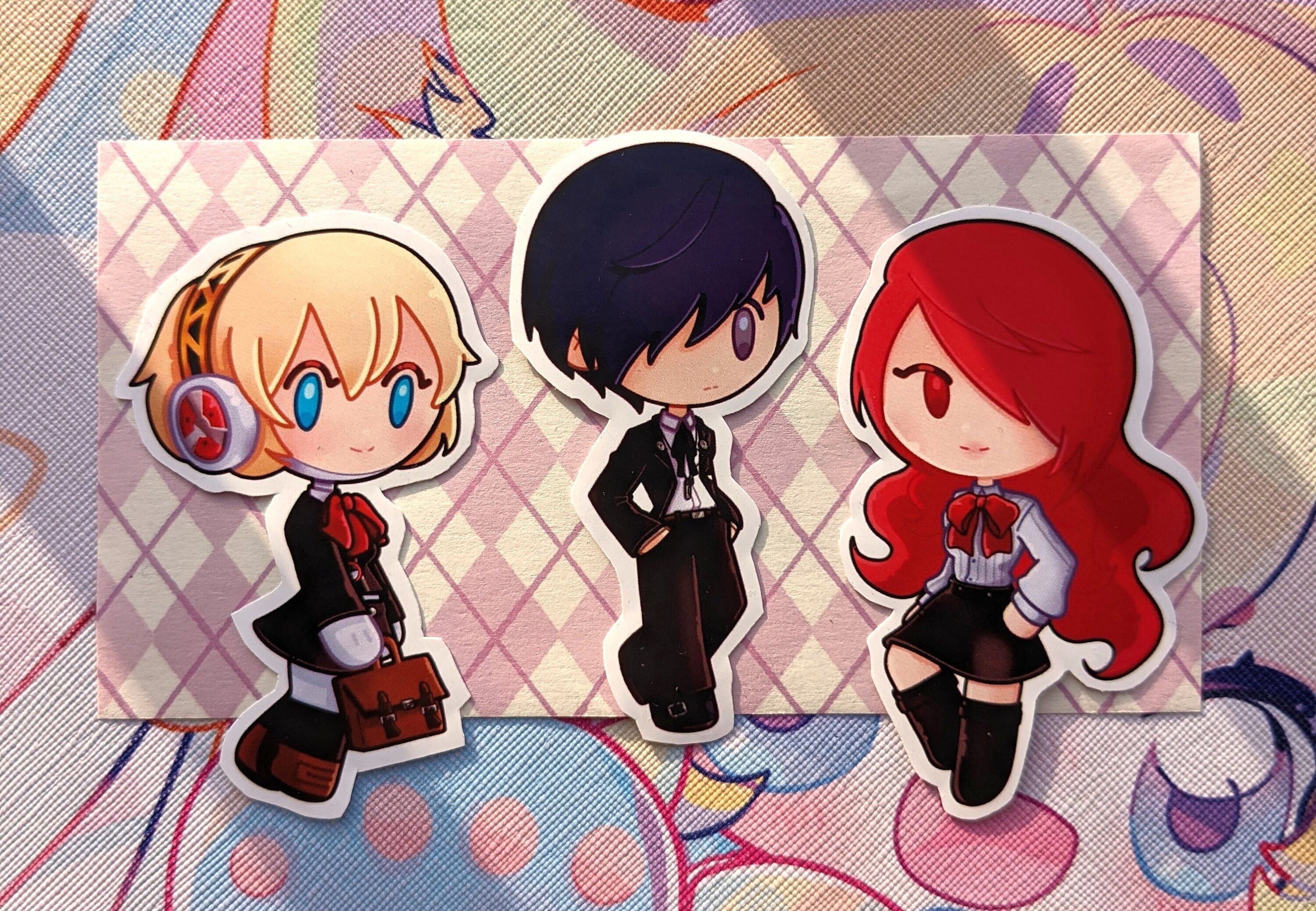 Persona 3 Reload Stickers Makoto Yuki, Aigis, Mitsuru Kirijo - Etsy