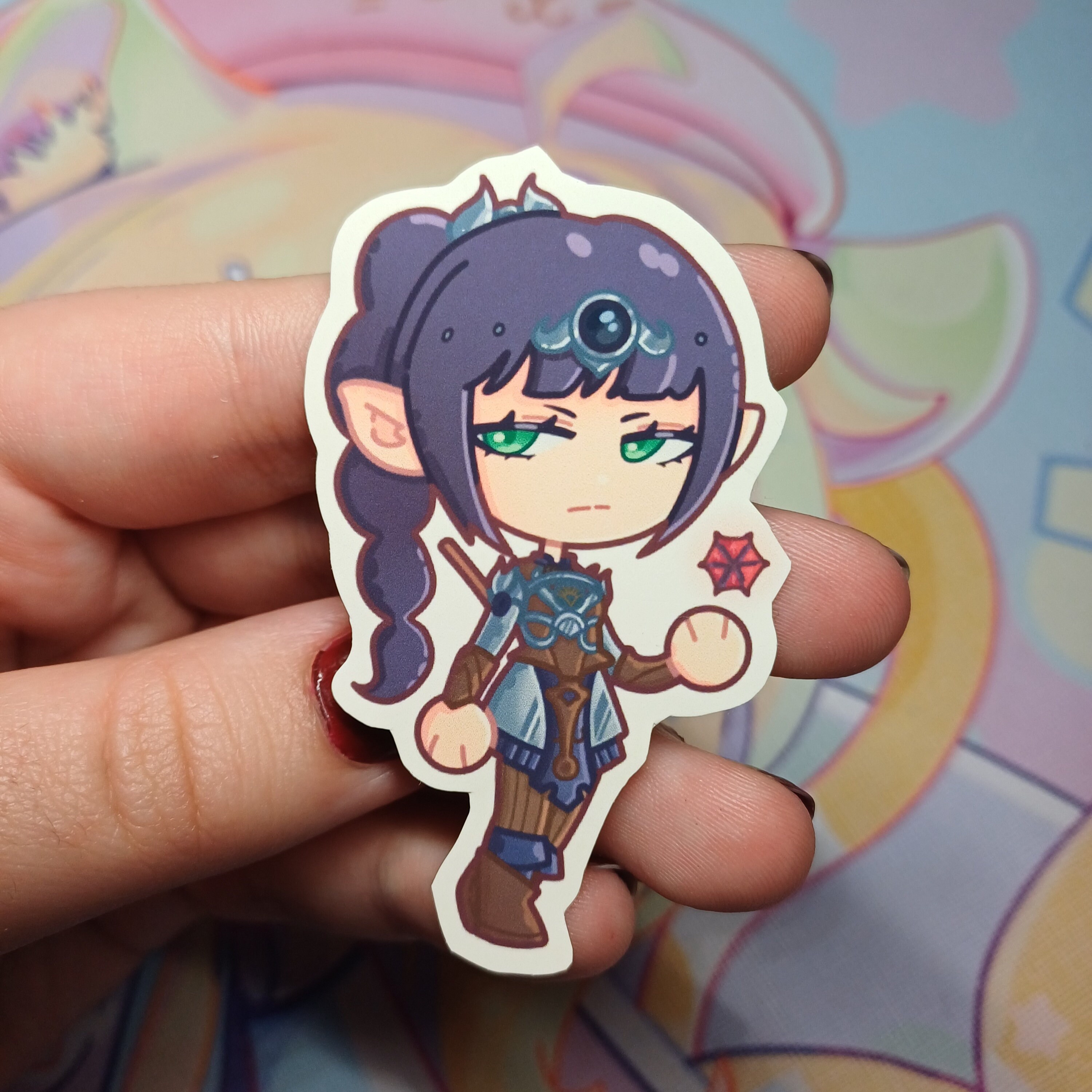 Baldur's Gate 3 Stickers Astarion, Shadowheart, Karlach - Etsy