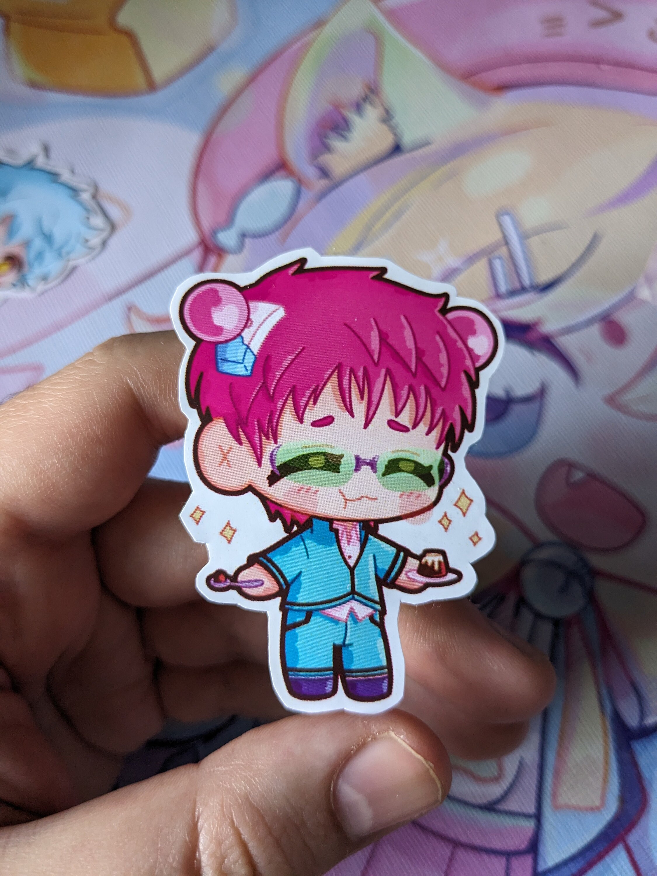 Saiki K. Stickers Saiki, Kaido, Kuboyasu - Etsy