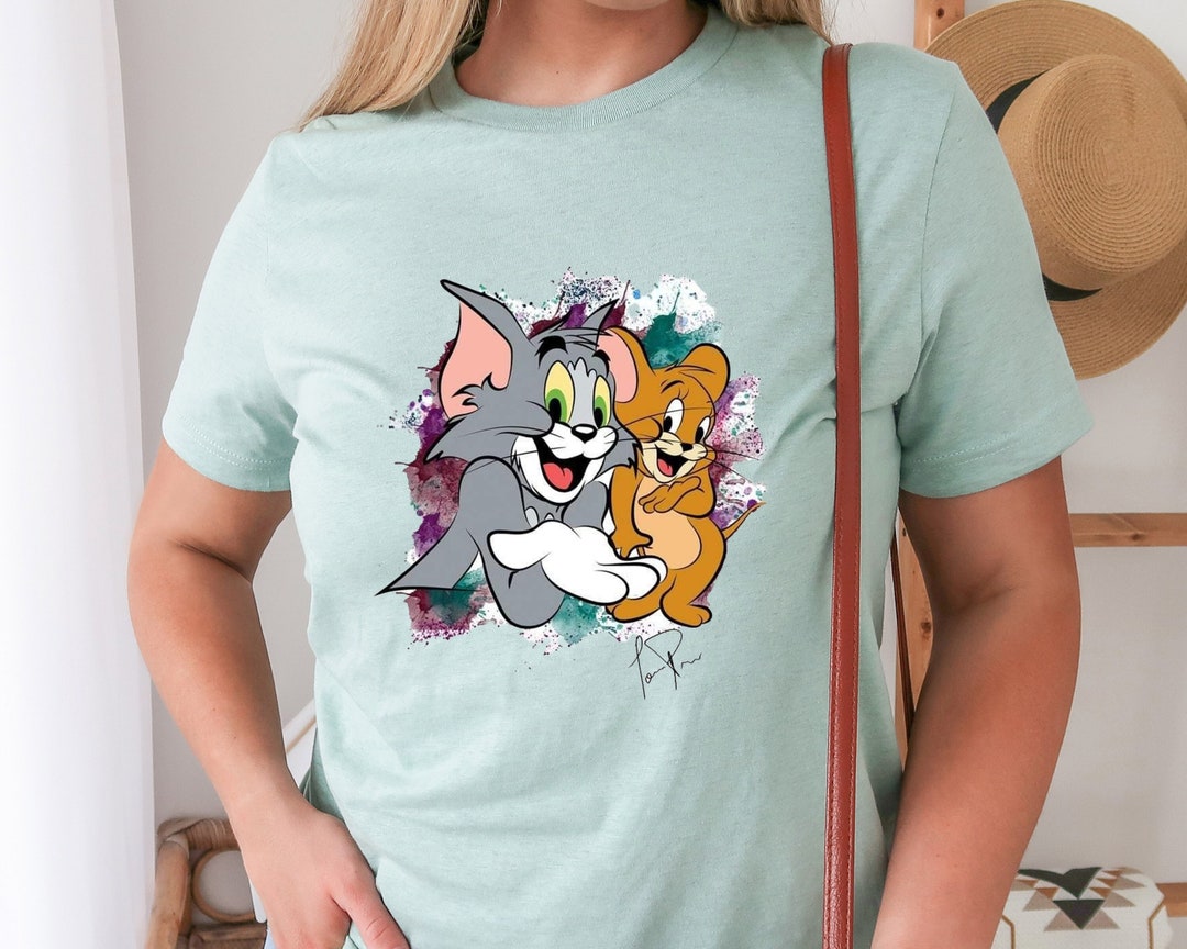 Tom and Jerry Shirt, Personalized Tom and Jerry Shirt, Funny Tom and ...