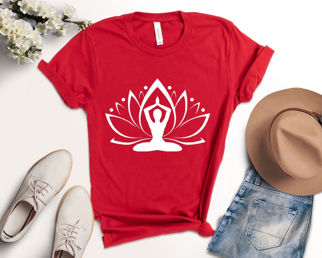 Namaste Yoga Shirt for Woman , Yoga Shirt, Namaste Shirt, Meditation ...