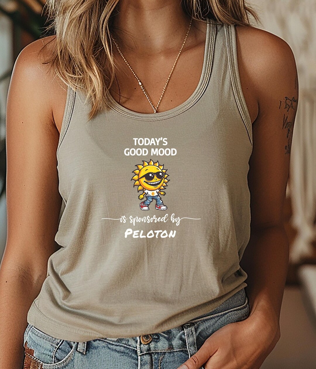 Peloton, Good Mood Tank, Bestseller, Best Seller, Gift for Her, Gift ...