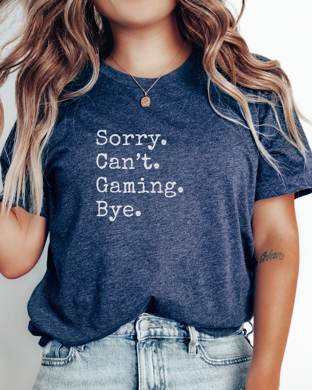 Sorry. Cant. Gaming. Bye., Funny Gaming Shirt, Funny Shirt, Gamer Gift ...