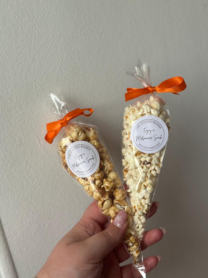 Personalised Popcorn Favours – A Tasty & Customised Treat for Any Event ...