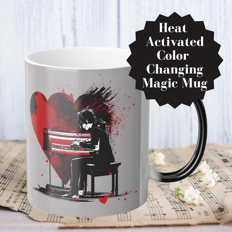 Heat Activated Coffee Mug - Etsy