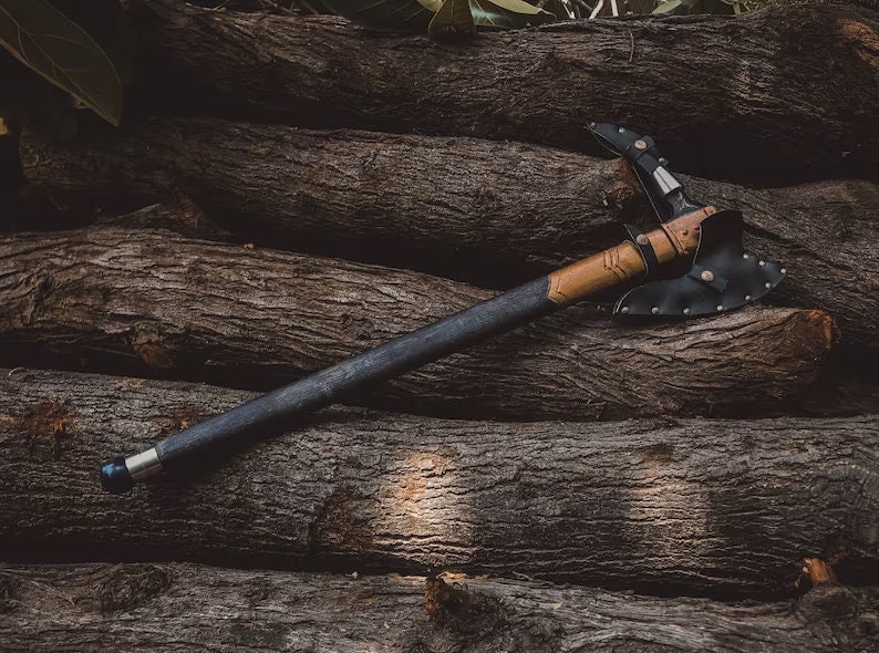 Hand Forged Horseman’s Warpick Replica, Viking Carbon Steel Axe ...