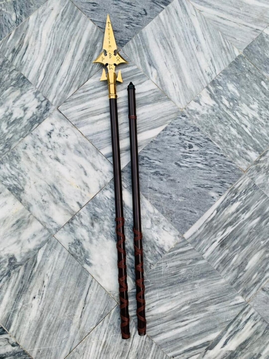 Hand-forged Odin's Spear Gungnir: Norse Mythology Collectible With ...