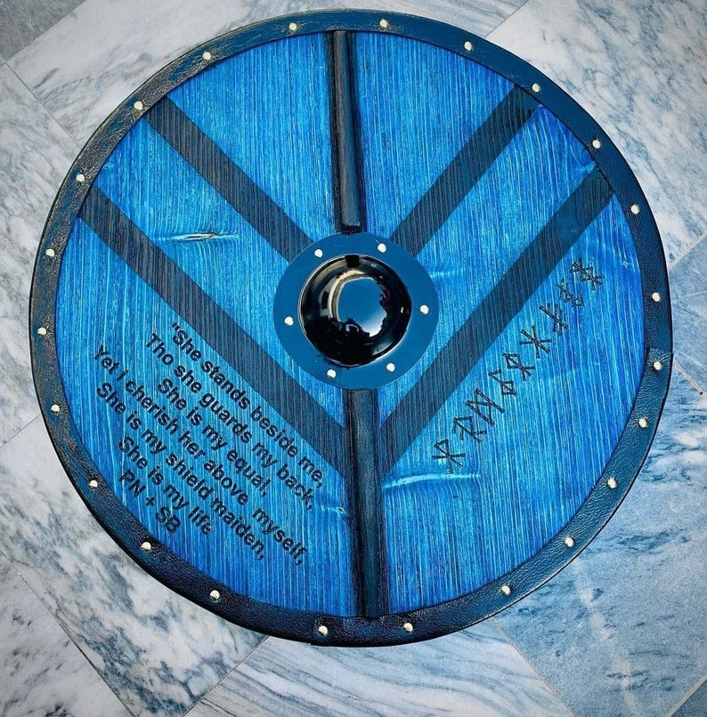 Viking Shield of the Shield Maiden: Norse Design for Cosplay, LARP ...