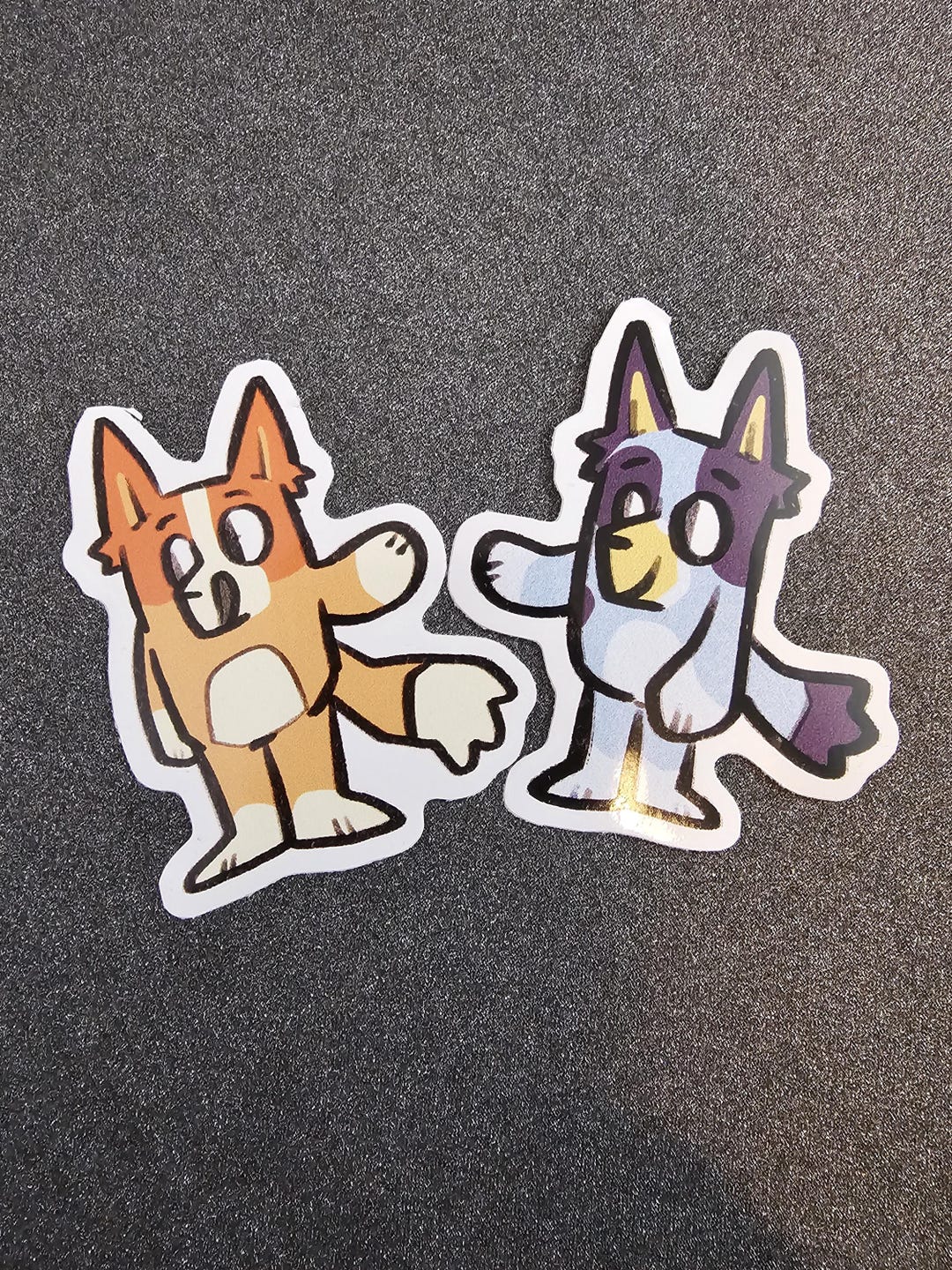 Bluey and Bingo Stickers - Etsy