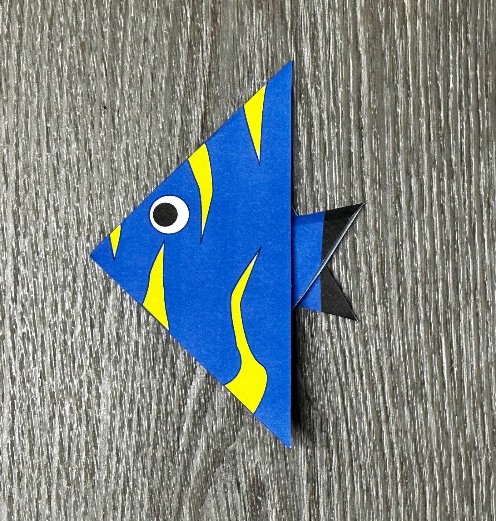 Angelfish Origami Printable - Etsy