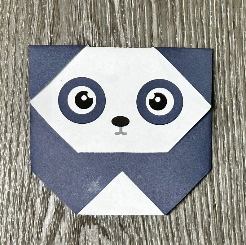 Panda Origami Printable - Etsy