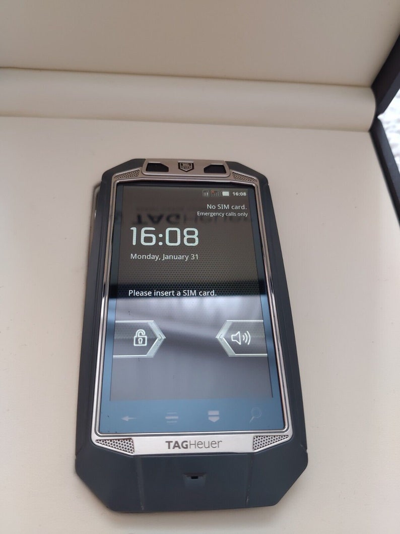 TAG Heuer Racer Sport Classic Unlocked Mobile Cell Phone Genuine Luxury ...