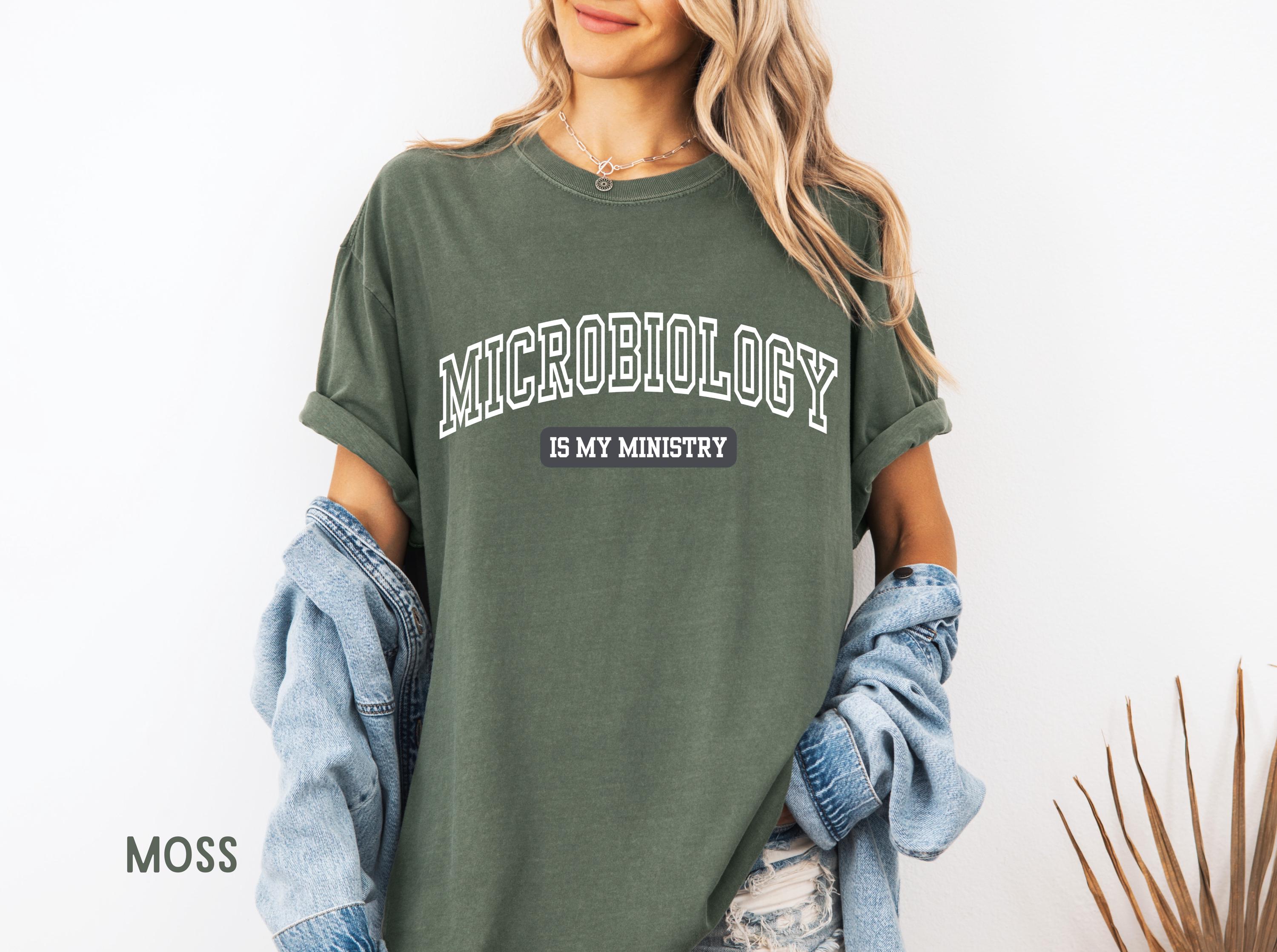 Microbiology Shirt Lab Science Biology Sweatshirt Microbiologist ...