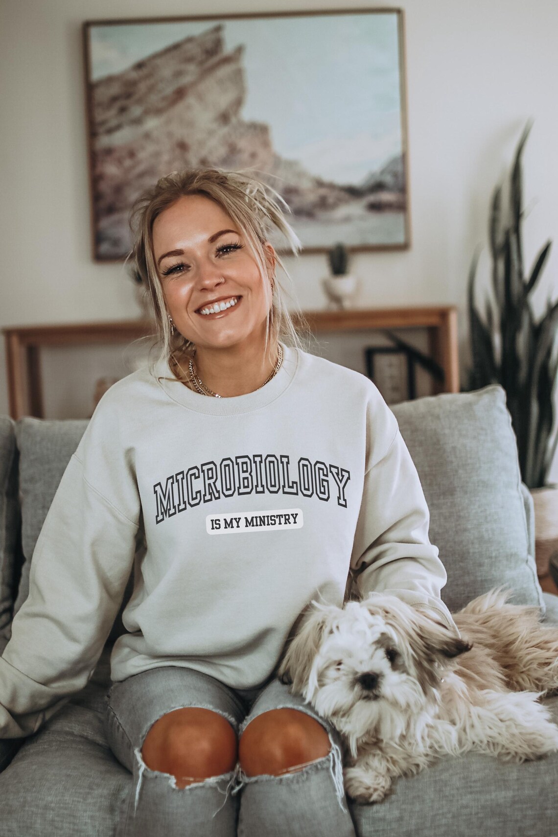 Microbiology Shirt Lab Science Biology Sweatshirt Microbiologist ...
