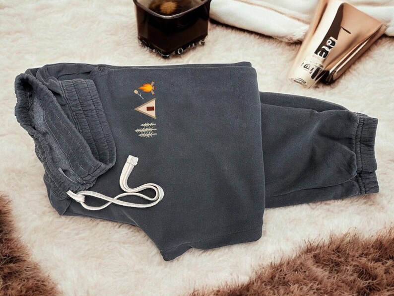 A-frame Cabin Sweatpants Camping Comfort Colors Sweatpants Hiker Gift ...