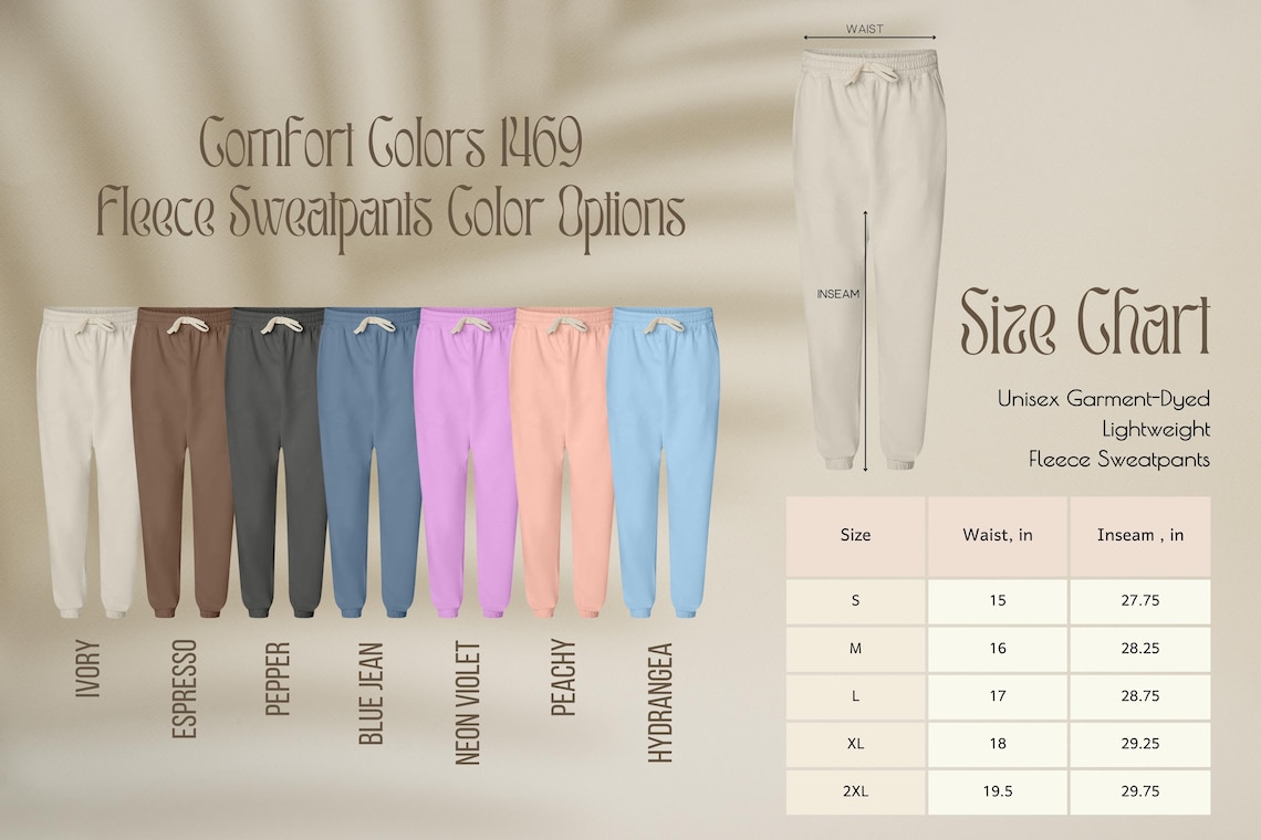 Jesus is King Sweatpants Christian Comfort Colors® 1469 Lightweight ...