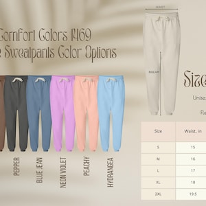Christian Bible Verse Sweatpants Scripture Comfort Colors Fleece ...