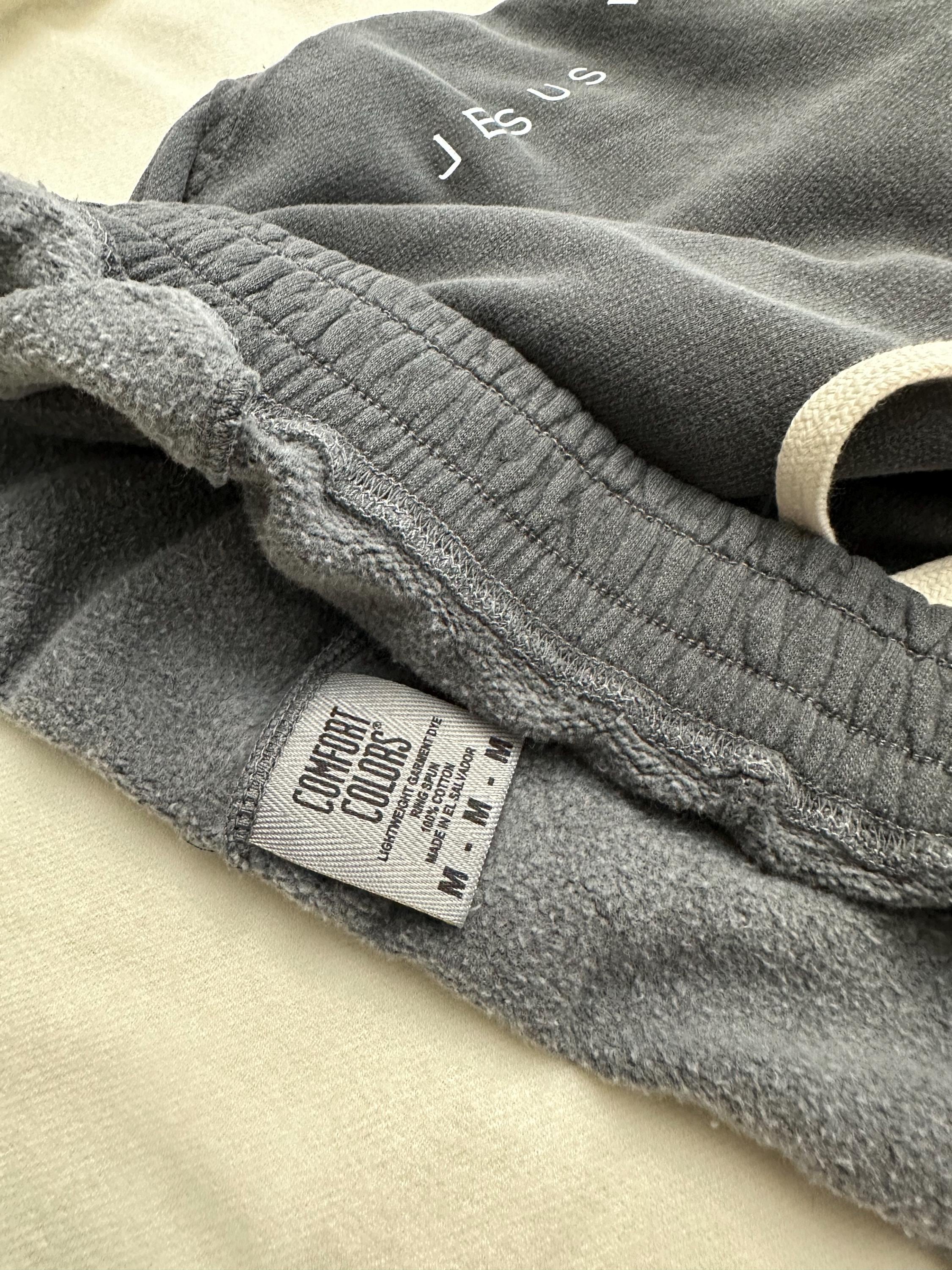 Jesus is King Sweatpants Christian Comfort Colors® 1469 Lightweight ...