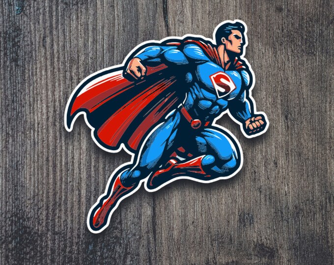Man of Steel Sticker Pack - Etsy