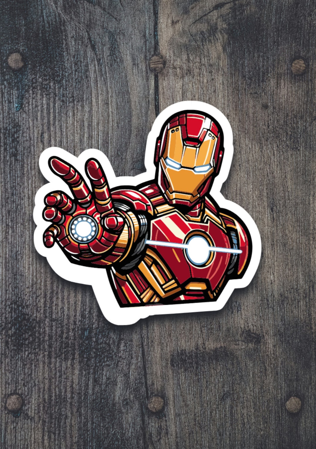Iron Man Sticker - Etsy
