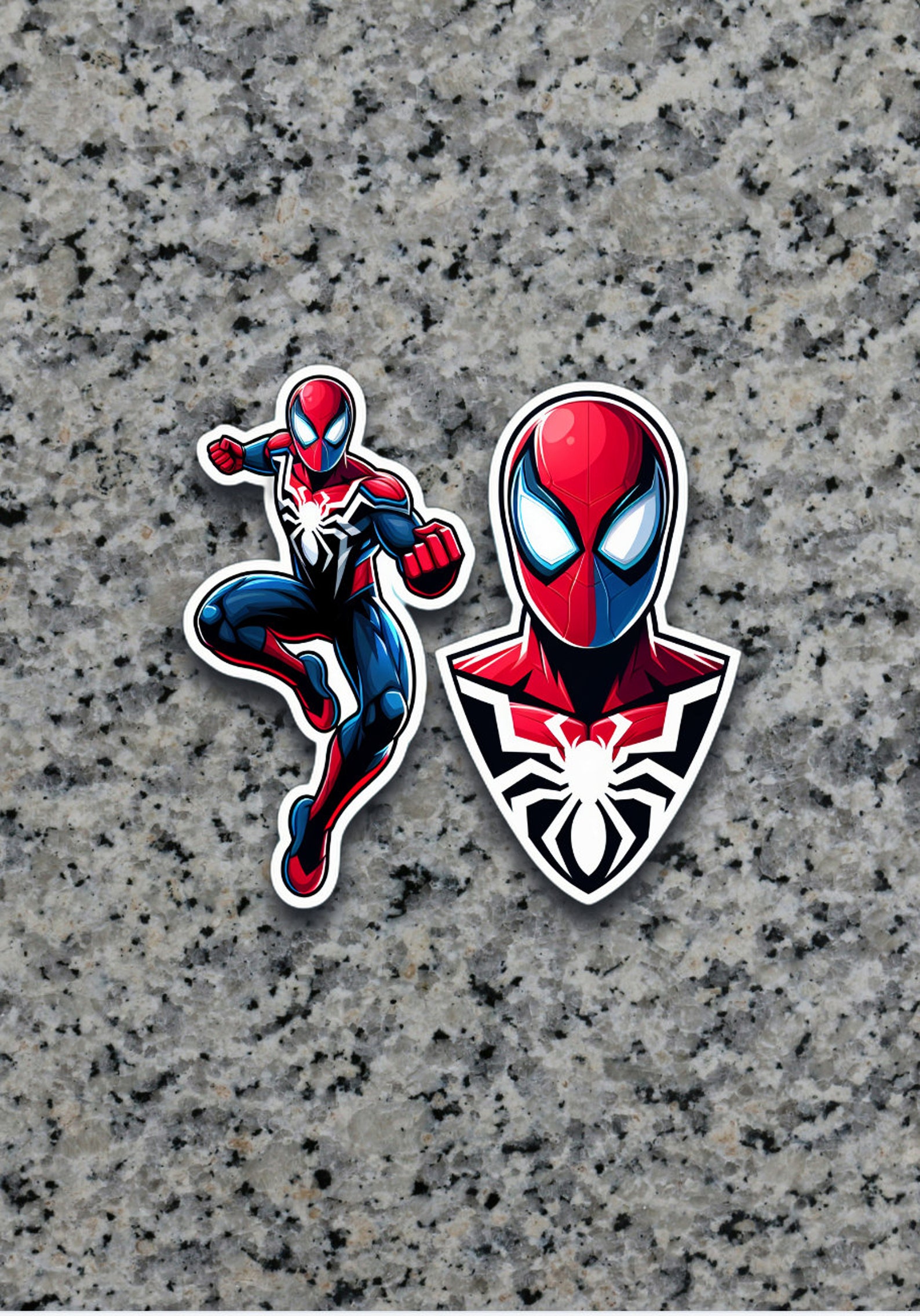 Spider Man Sticker Pack of Two - Etsy