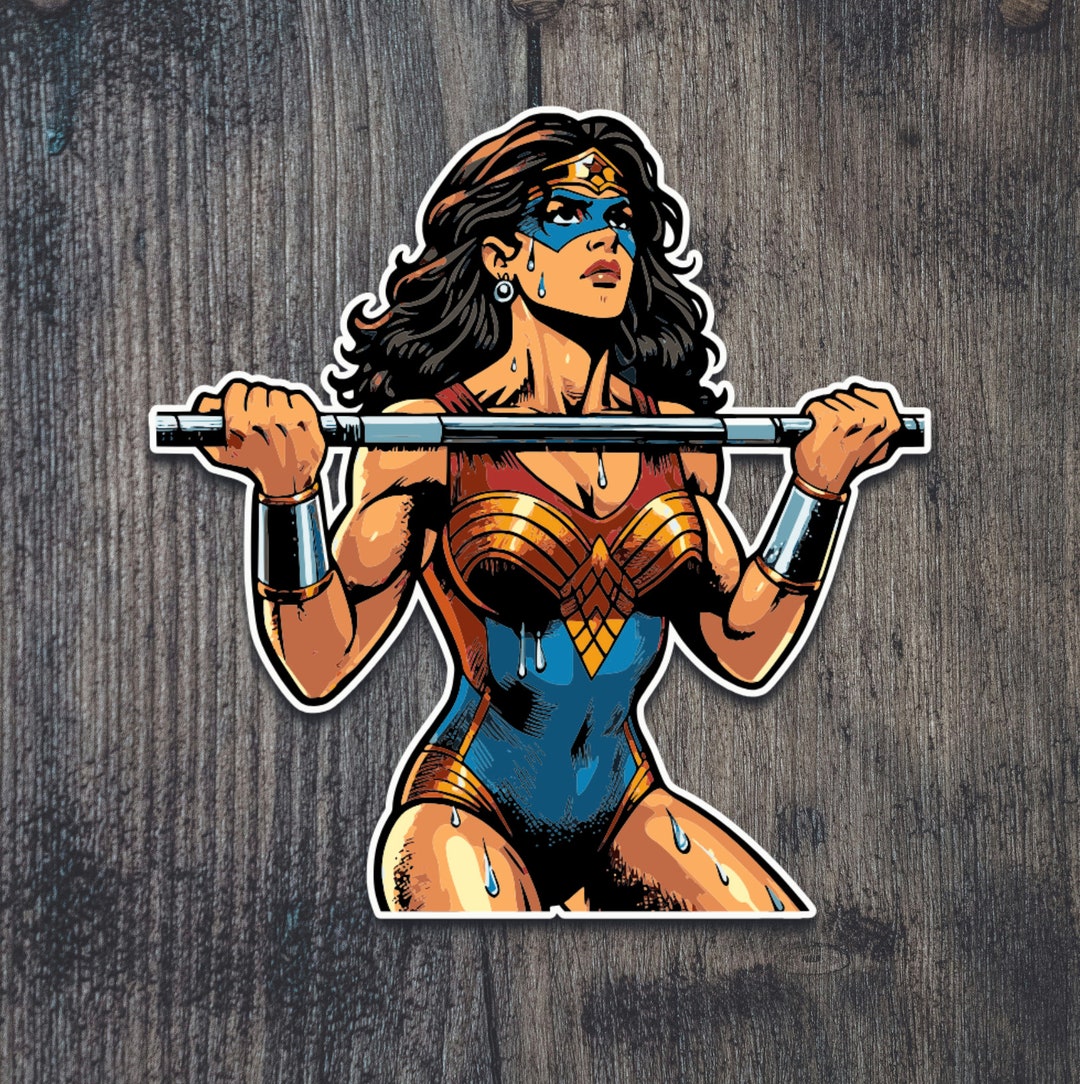 Wonder Woman Sticker - Etsy
