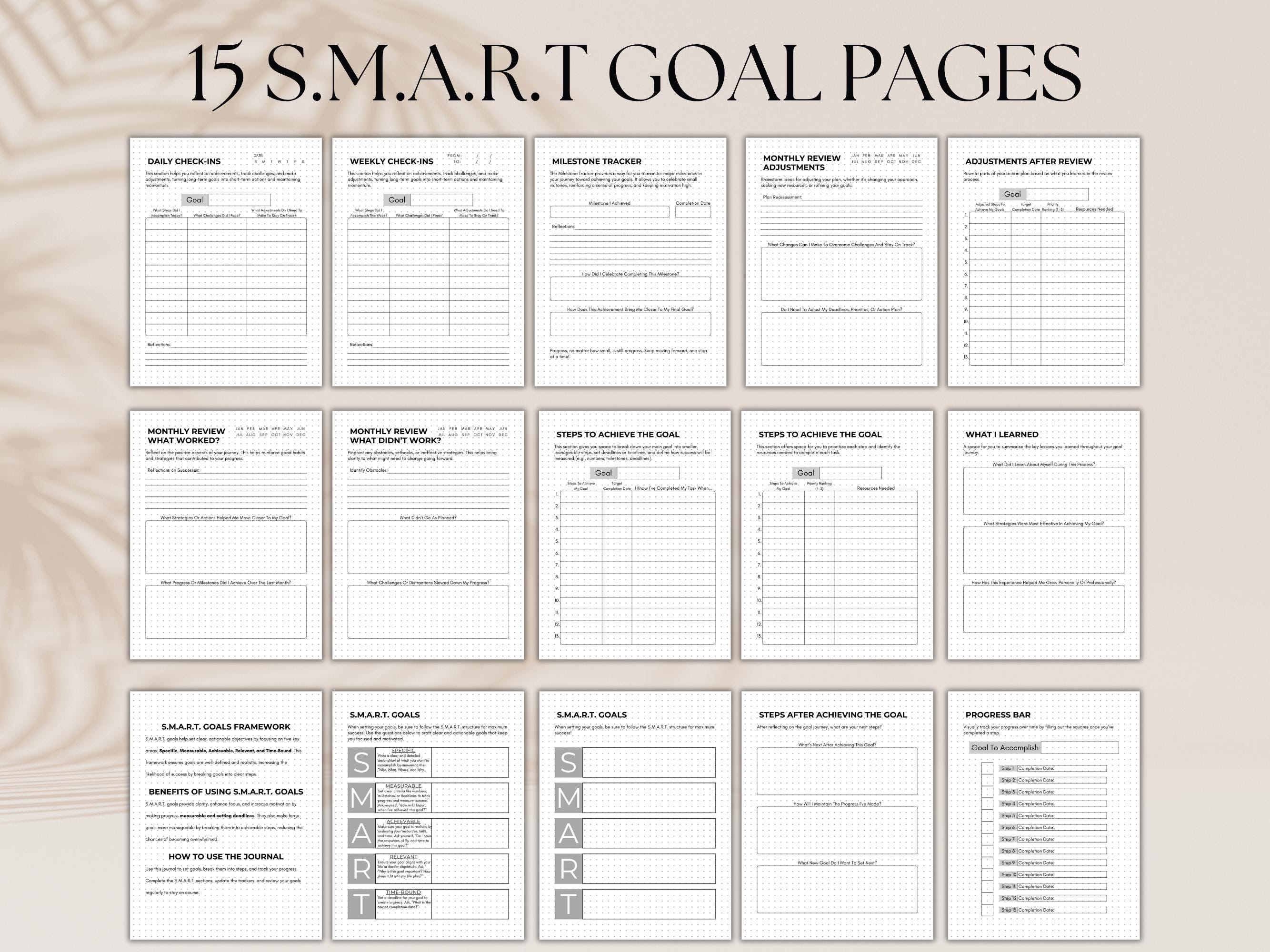 Productivity Planner Bullet Journal to Do Daily Planner Habit Tracker ...