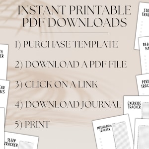 Yearly Habit Tracker, Year in Pixels, Printable Tracker, Journal ...