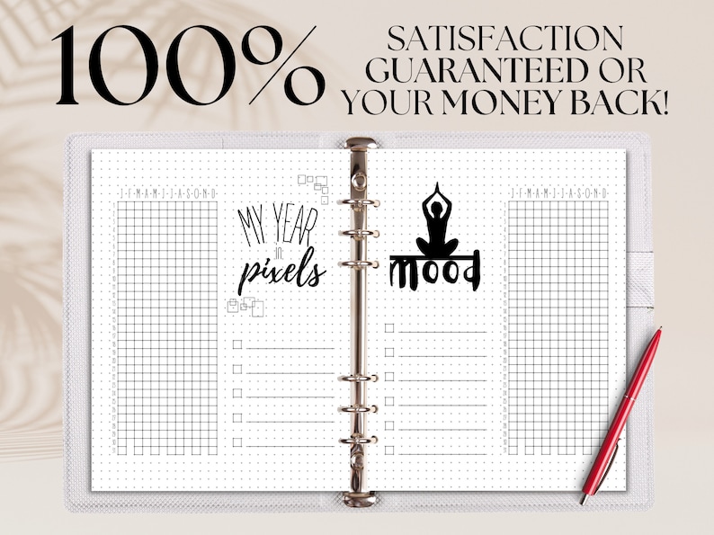 Printable Bullet Journal, Bujo Template, Bullet Journal Pages, Daily ...