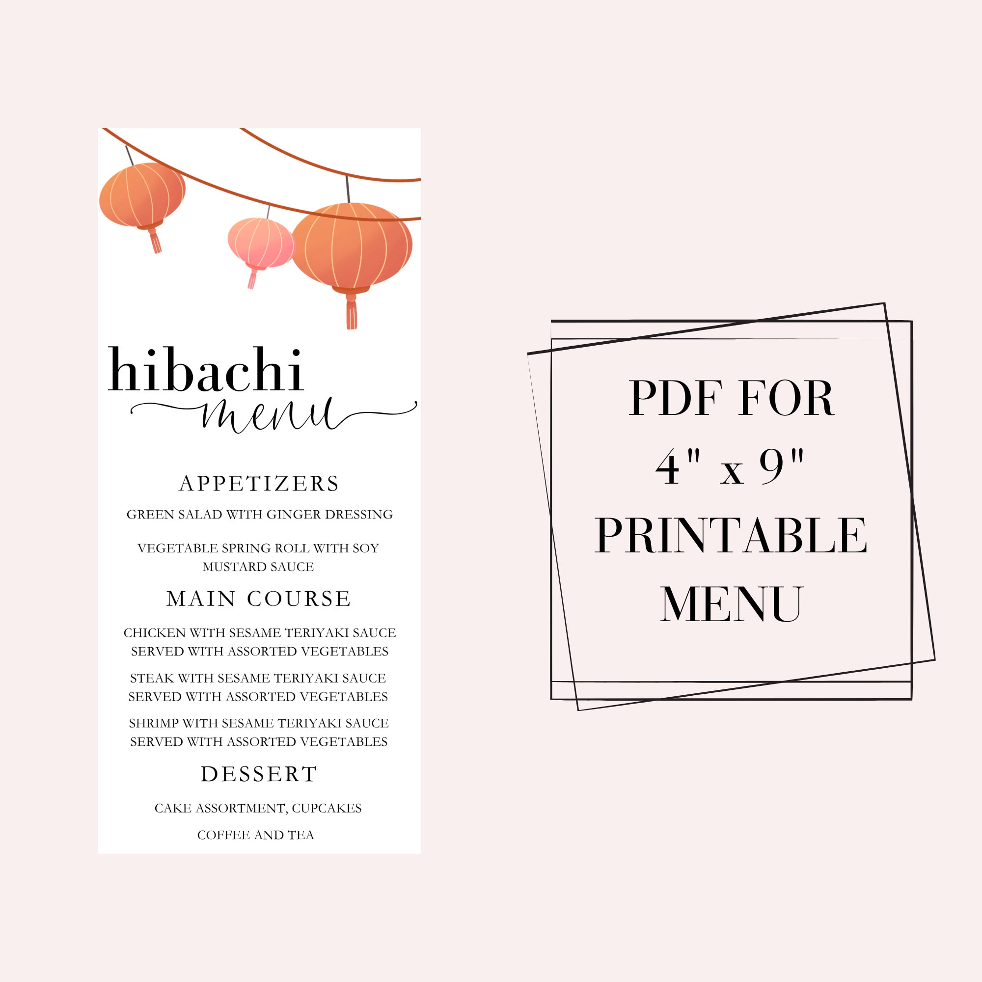 Hibachi Menu, Hibachi Party Menu, Hibachi Dinner Menu, Hibachi Party ...