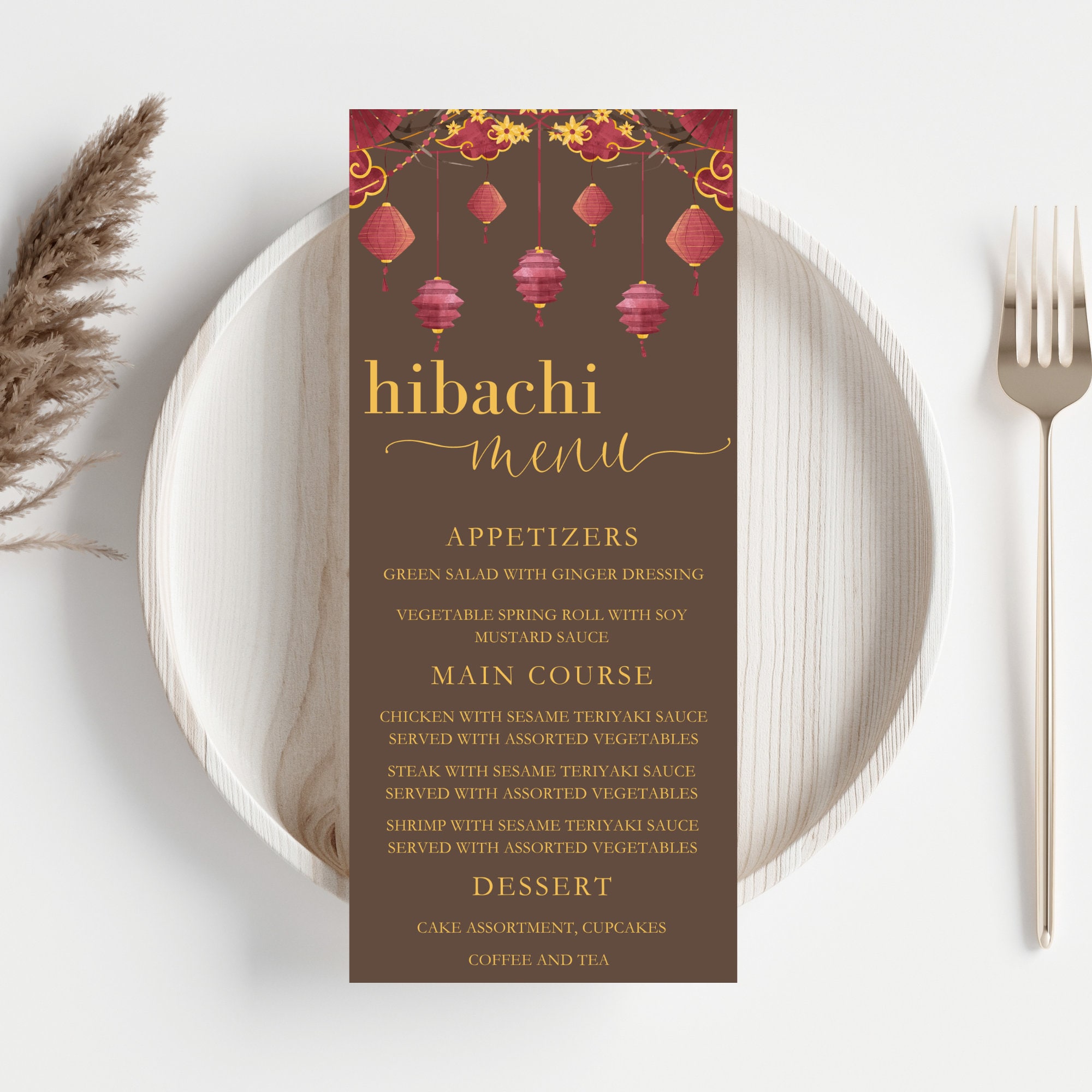 Hibachi Menu, Hibachi Party Menu, Hibachi Dinner Menu, Hibachi Party ...