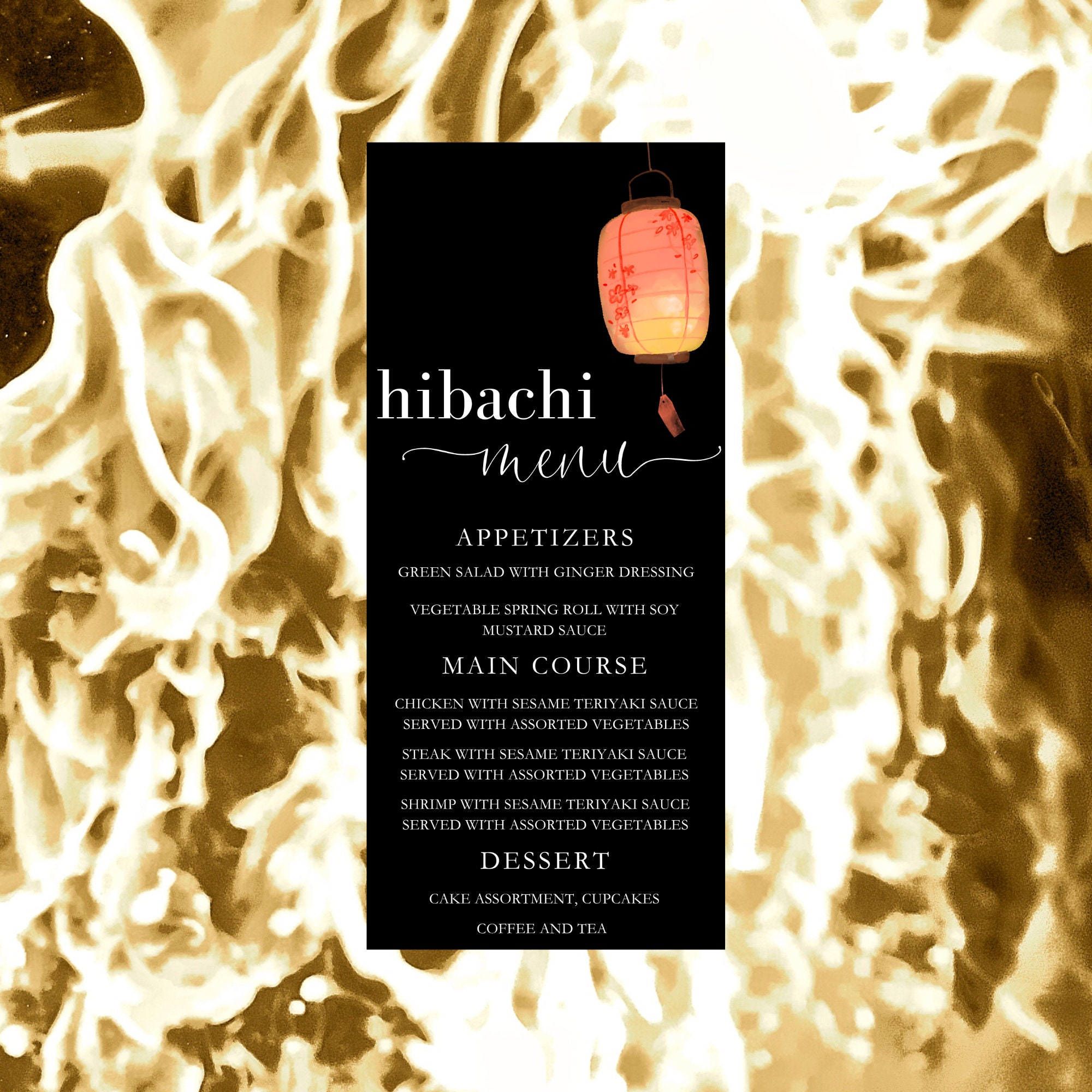Hibachi Menu, Hibachi Party Menu, Hibachi Dinner Menu, Hibachi Party ...