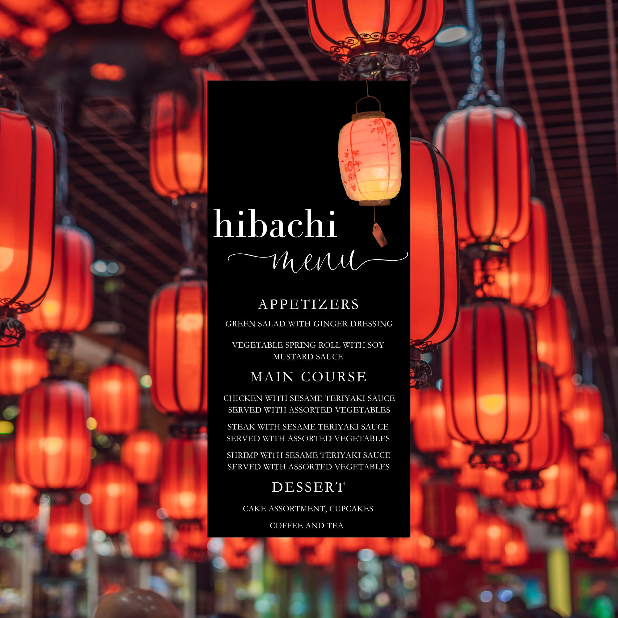 Hibachi Menu, Hibachi Party Menu, Hibachi Dinner Menu, Hibachi Party ...