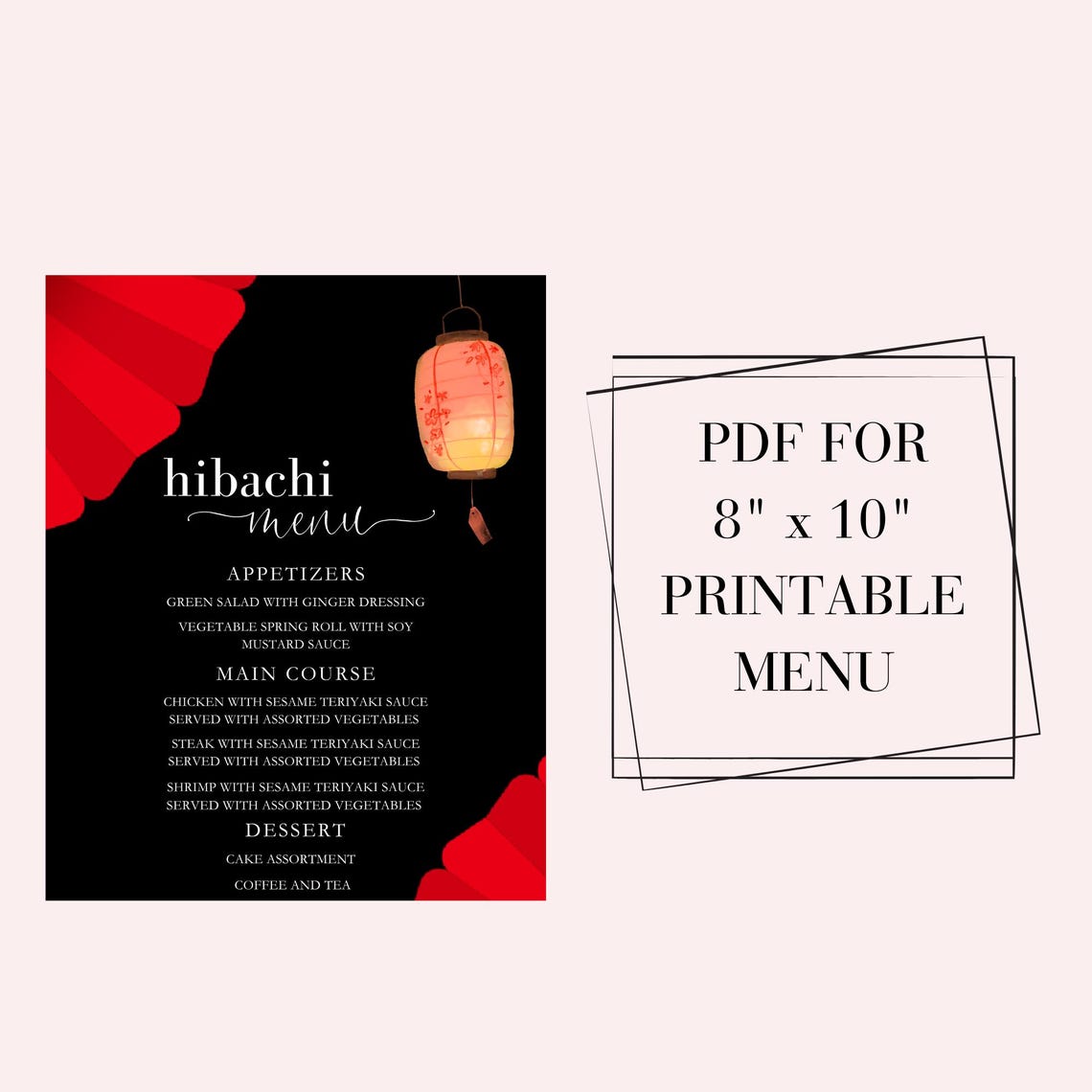Hibachi Menu, Hibachi Party Menu, Hibachi Dinner Menu, Hibachi Party ...