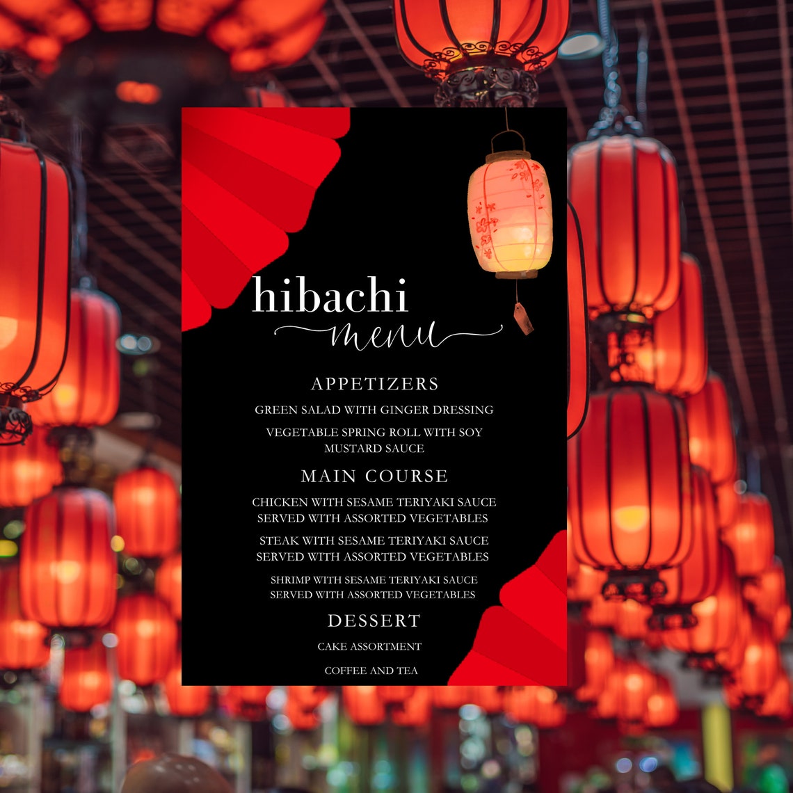 Hibachi Menu, Hibachi Party Menu, Hibachi Dinner Menu, Hibachi Party ...