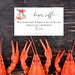Diaper Raffle Insert, Crawfish Baby Shower Invitation, Seafood Boil ...