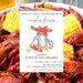 Crawfish Couples Shower Invitations, Crawfish Boil Invite, Crawfish ...