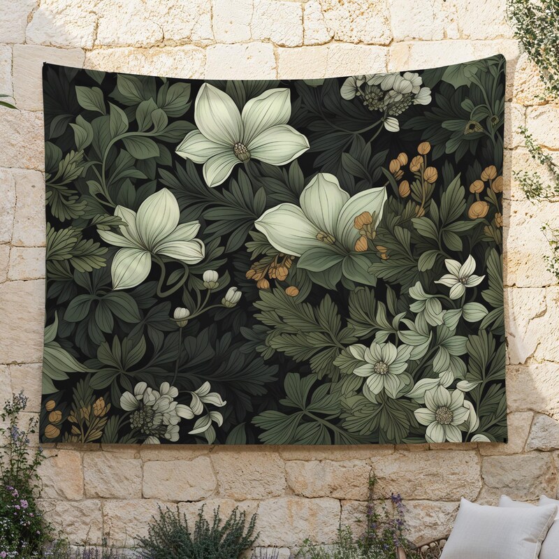 Plant Wall Tapestry - Etsy