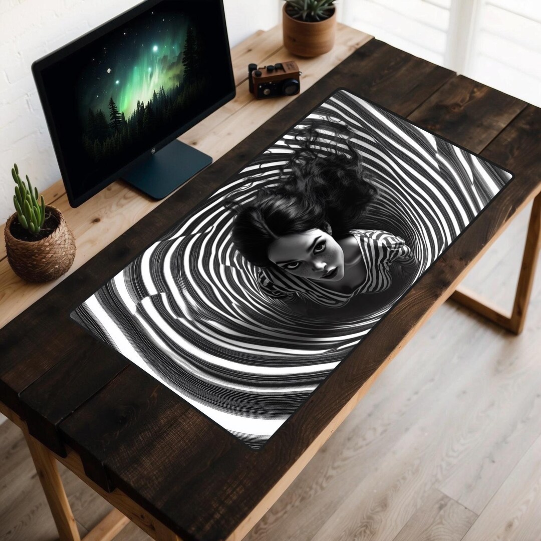 Alice in Wonderland Desk Mat, Down the Rabbit Hole Desk Pad, Through ...