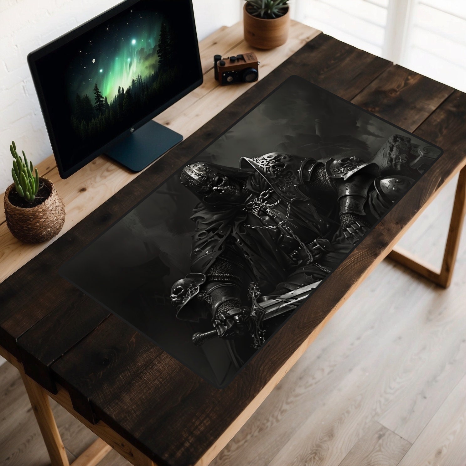 Death Knight Desk Mat, Dark Knight Desk Pad, Black Knight Mousepad ...