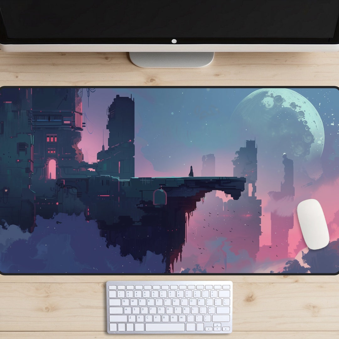 A Different World Desk Mat, Sci Fi Desk Pad, Science Fiction Desk ...