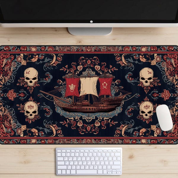 Persian Rug Desk Mat - Etsy