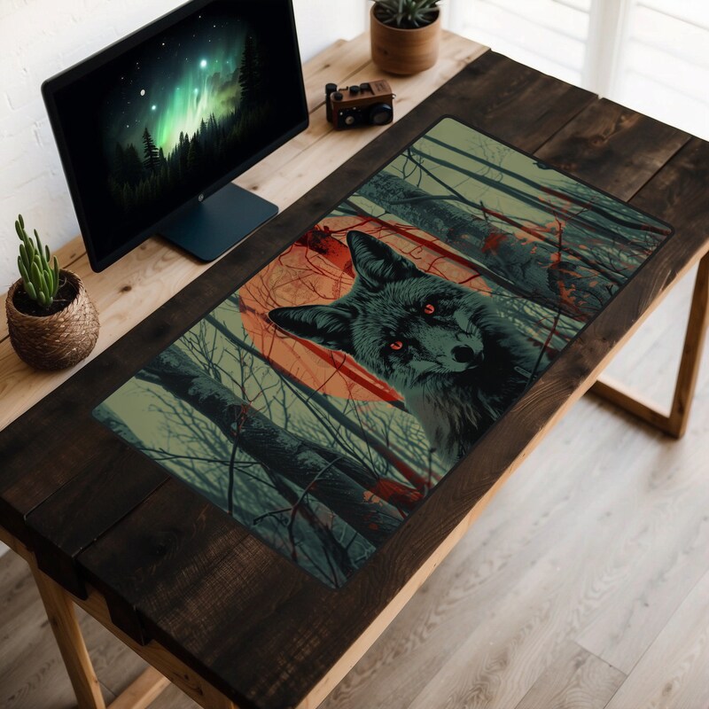 Fox Mouse Pad - Etsy