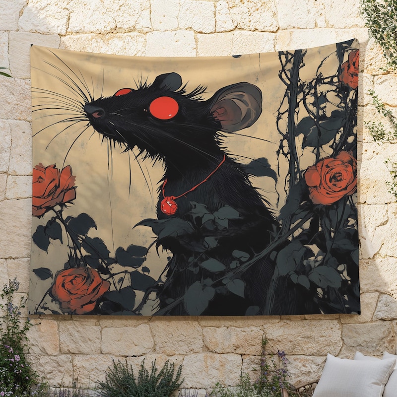 Rat Embroidery - Etsy