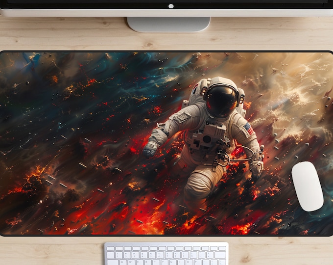 1 X Alien Solar System Mouse Mat NASA Nebula Space Desk Accessories ...