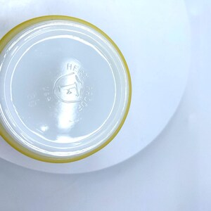 Vintage 1960 Federal Glass Nags Head, NC Mug, Yellow Black Milk Glass ...